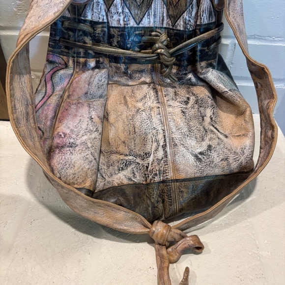 Jane Yoo | Bags | Jane Yoo Vintage Leather Bucket Bag | Poshmark